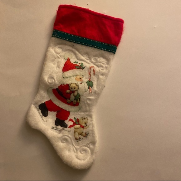 Vintage | Other | Vintage Morehead 8s Christmas Tree Stocking Sock ...